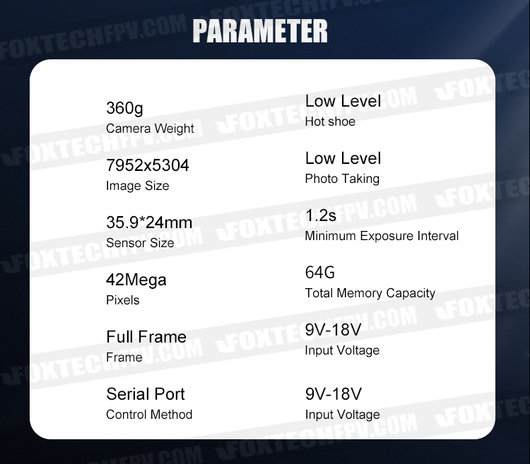 Map A7R Advanced Full-Frame Mapping Camera for high-quality aerial ...